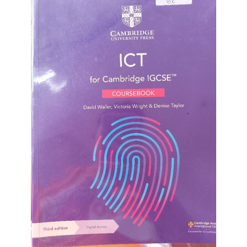 Jual Ict Igcse Cambridge Coursebook Third Edition Like New Shopee Indonesia