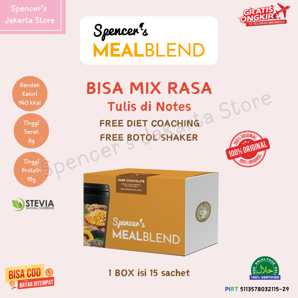 Jual Multigrain Spencer's MealBlend - Pengganti Makanan Solusi Langsing ...