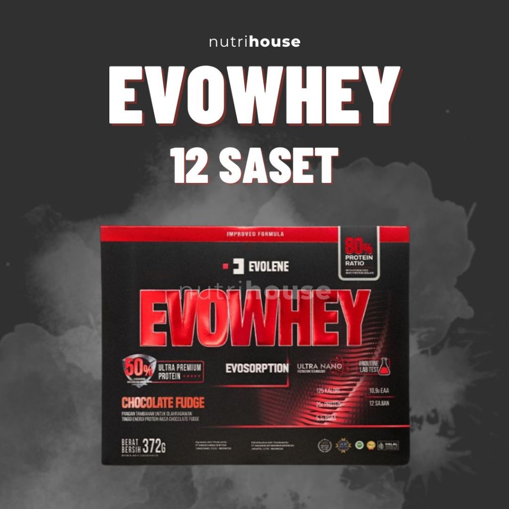 Jual Evolene Evowhey 420gr EVO Whey Protein Concentrate Nutrihouse ...