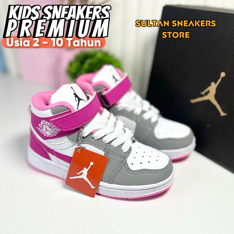 Jual sepatu anak perempuan umur 3 tahun sampai 9 tahun sepatu nike ...
