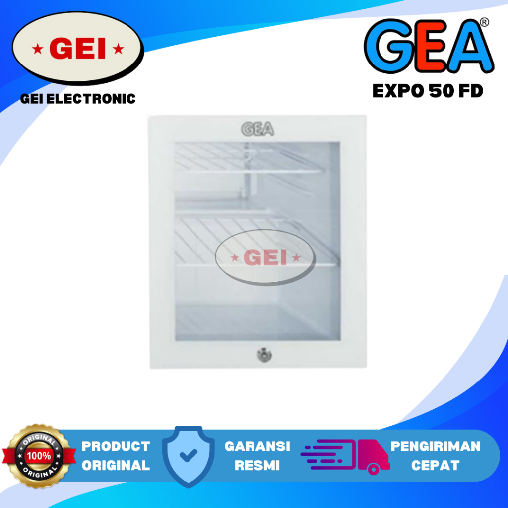 Jual GEA EXPO 50FD Showcase Putih [Display Cooler] EXPO-50FD | Shopee ...