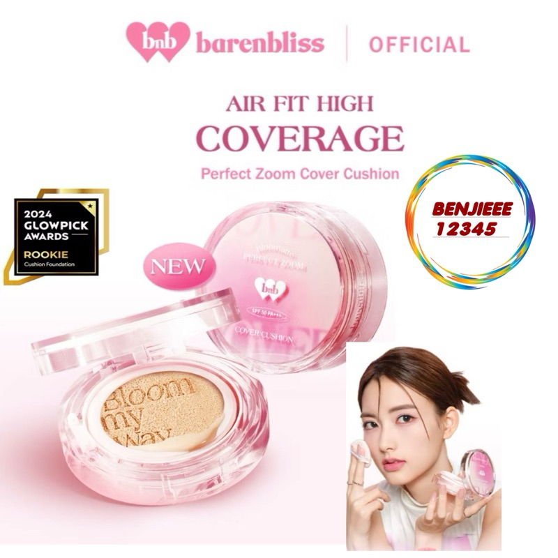 Jual BNB Barenbliss Bloomatte Perfect Zoom Cover Cushion 15g 15gr (16H Flawless Matte) Cushion ...