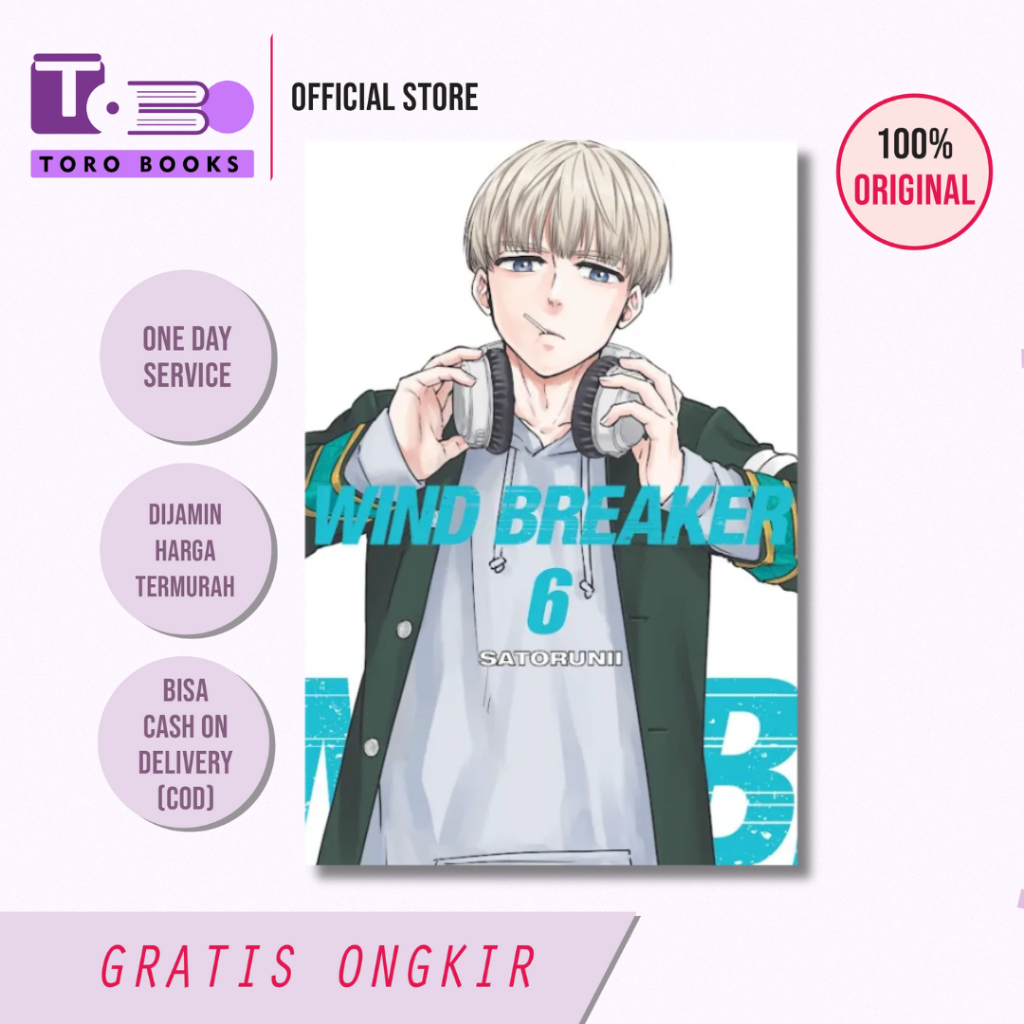 Jual Wind Breaker Vol. 6 - Satoru Nii | Shopee Indonesia
