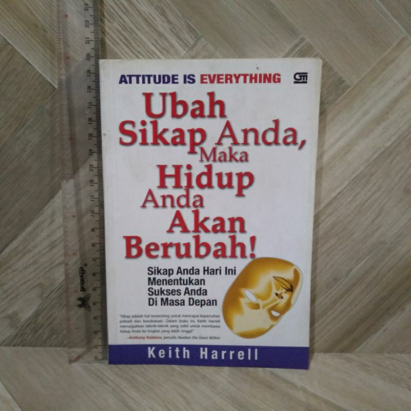 Jual Ubah Sikap Anda Maka Hidup Anda Akan Berubah! By Keith Harell ...