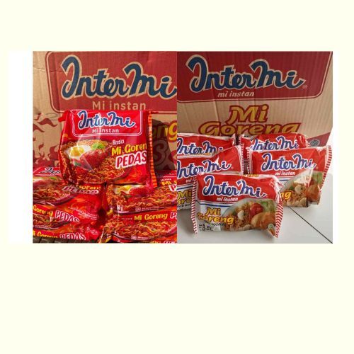 Jual PAKET DUO INTERMI GORENG DAN INTERMI GORENG PEDAS [ 1 PAKET ISI ...