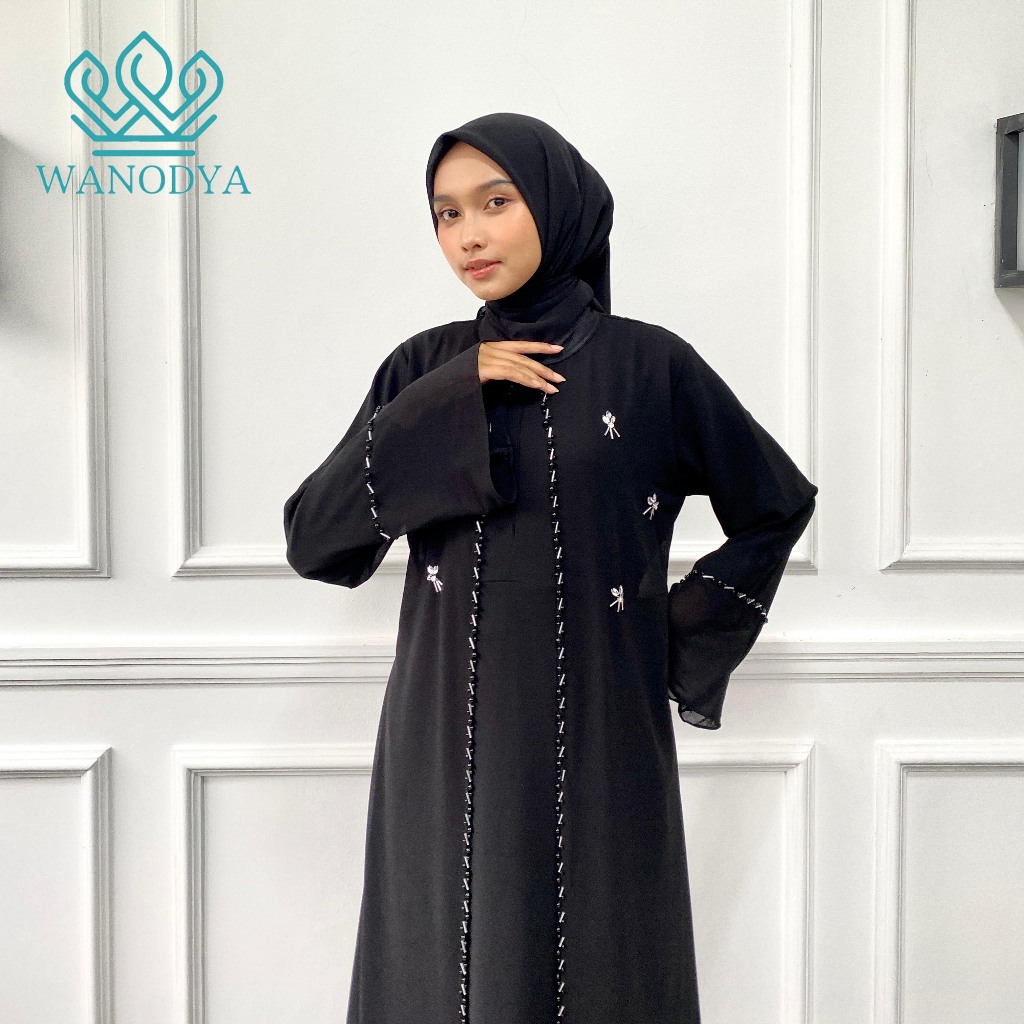 Jual WANODYA - Yerra Series Set Hijab Gamis Payet Abaya Lebaran 2025 ...