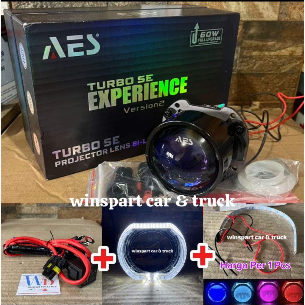 Jual PAKET Bi-LED AES Turbo SE Experience 2,5" Upgrade VERSION 2 | LED ...