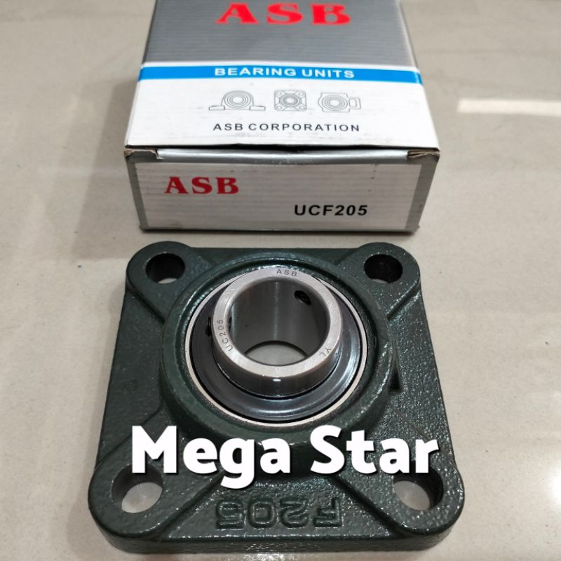 Jual BEARING UCF 205 / UCF205 ( AS 25mm ) ASB asli | Shopee Indonesia