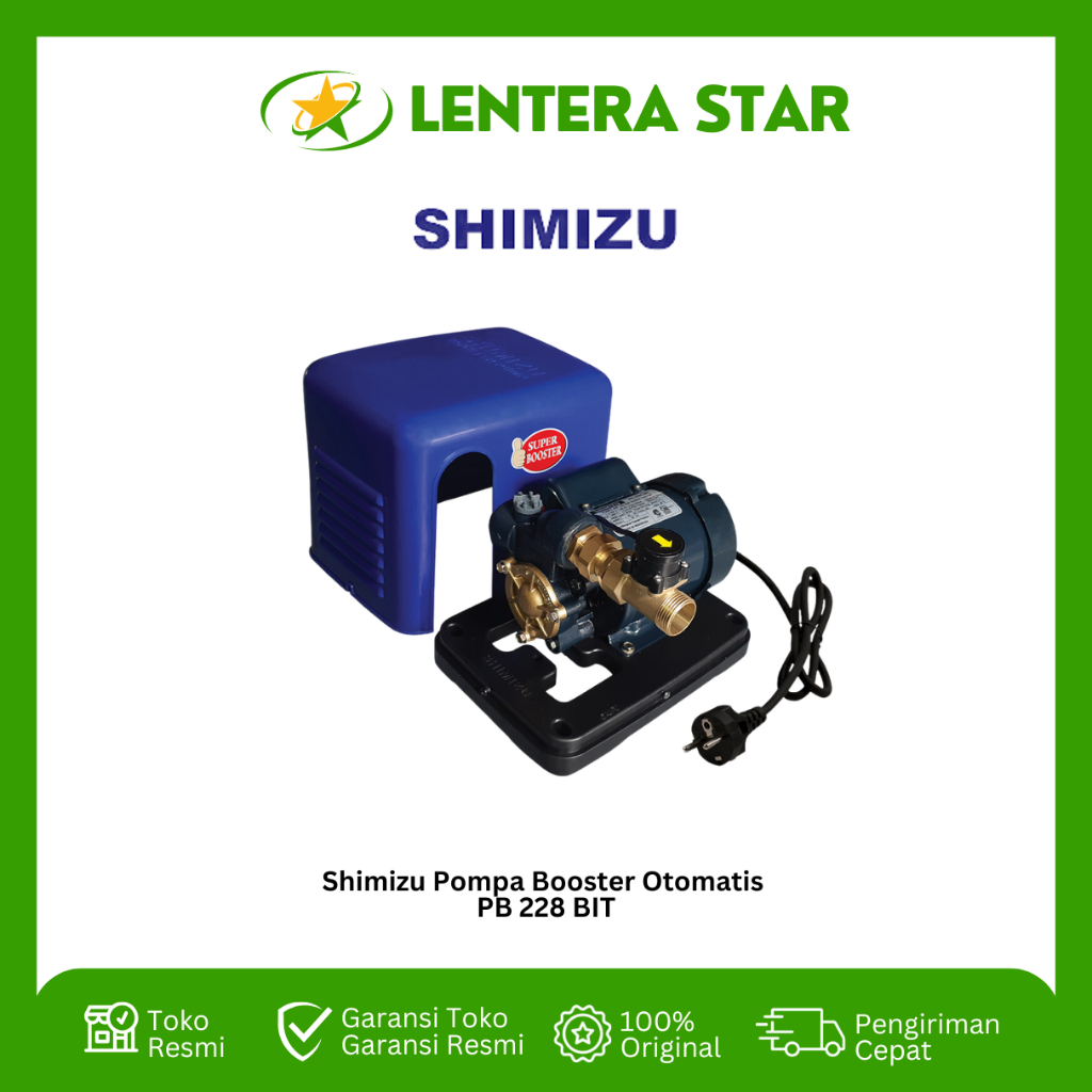 Jual Shimizu Pompa Pendorong Air Otomatis / Automatic Booster Water ...