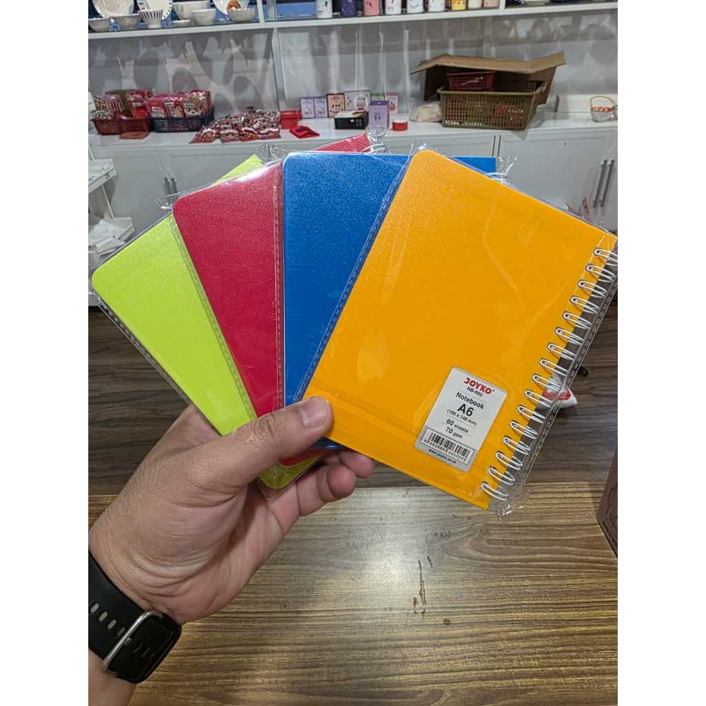 Jual BINDER NOTE JOYKO A6 NB 665 60 LEMBAR | Shopee Indonesia