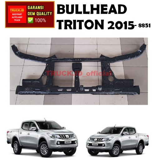 Jual BULLHEAD BULL HEAD BESI RANGKA DUDUKAN SUPPORT RADIATOR TRITON ...