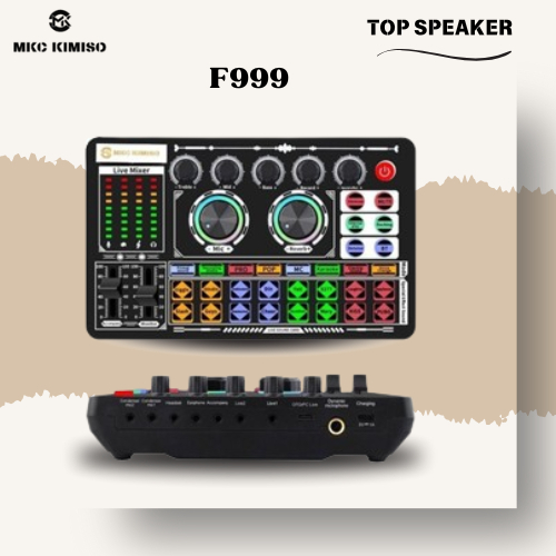 Jual Soundcard F999 Audio USB External Sound Card LIVE WIRELESS FOR PC ...