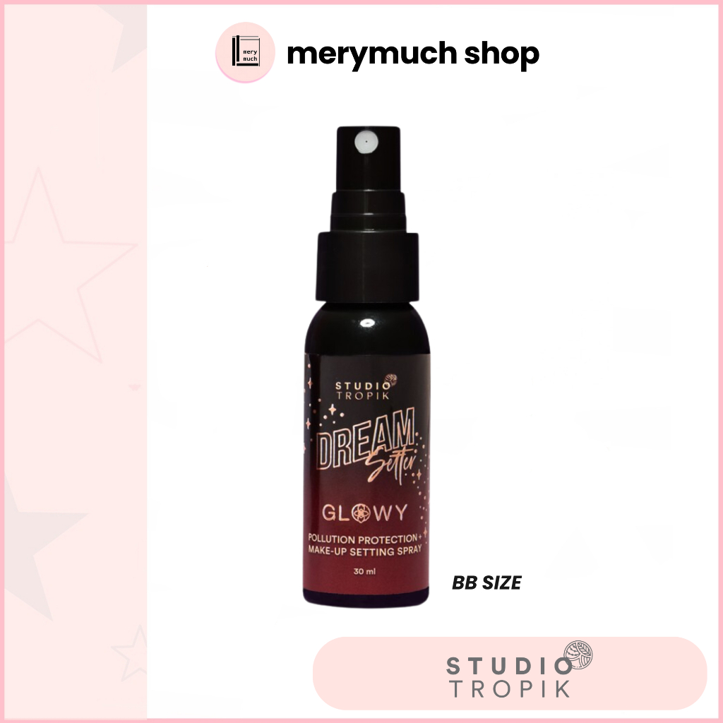 Jual STUDIO TROPIK DreamSetter Glowy Mini BB Size (Maroon) | Shopee ...