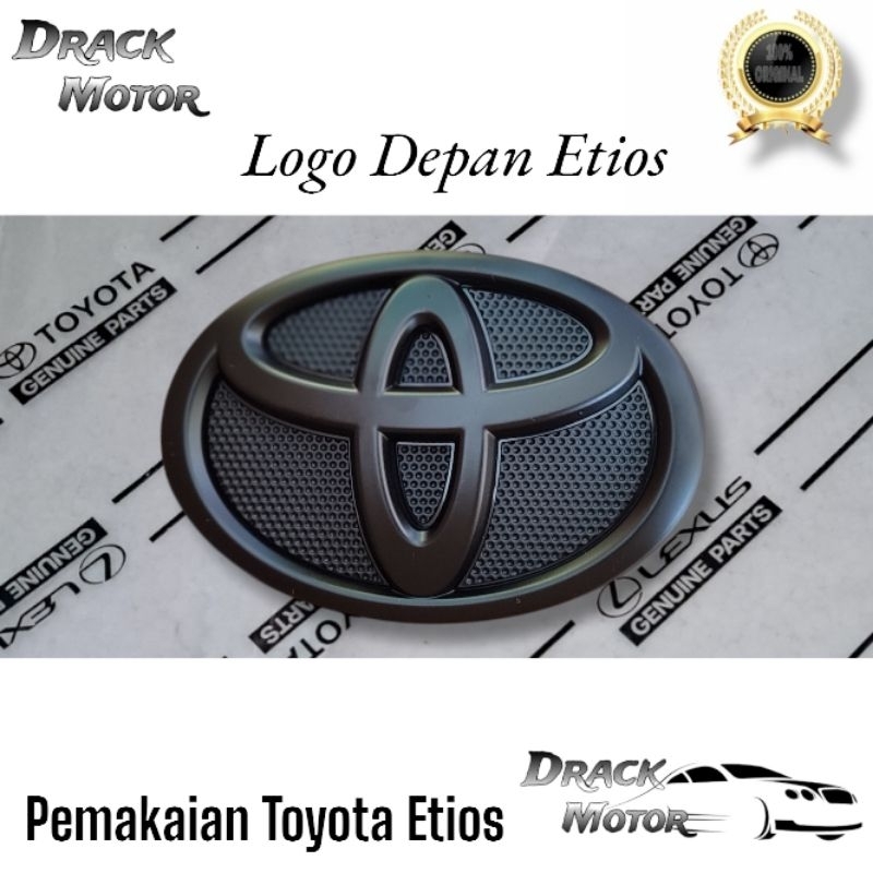 Jual LOGO DEPAN TOYOTA ETIOS ORIGINAL LOGO GRILL DEPAN TOYOTA ETIOS ...