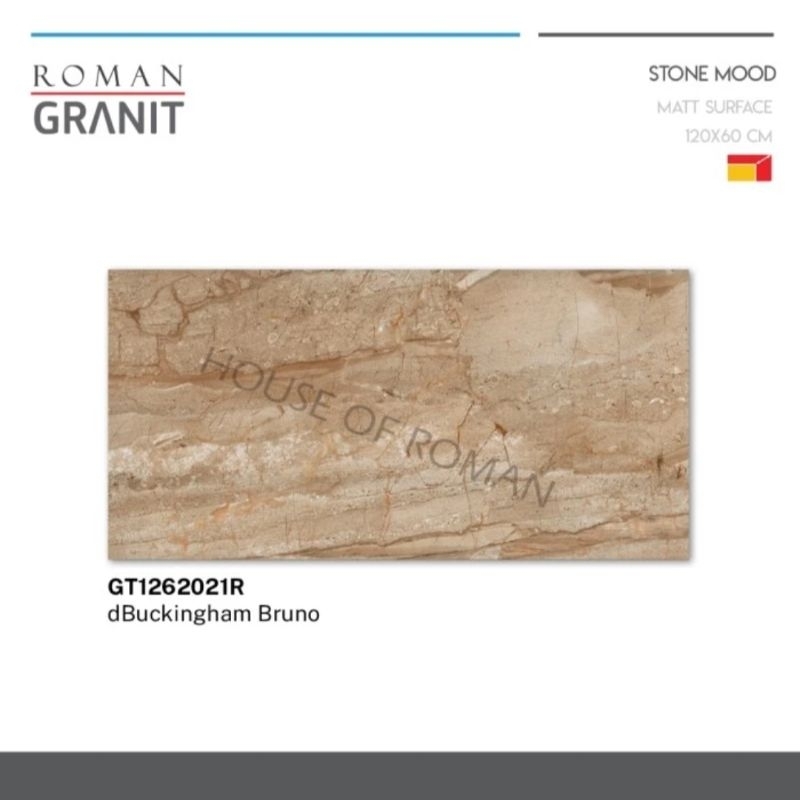 Jual Roman Granit 60x120 dBuckingham Bruno (Stone Mood) / Granit Slab ...