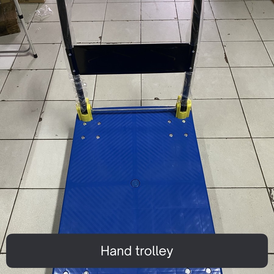 Jual Hand trolley 2 roda depan hidup - 2 roda belakang mati | Shopee ...
