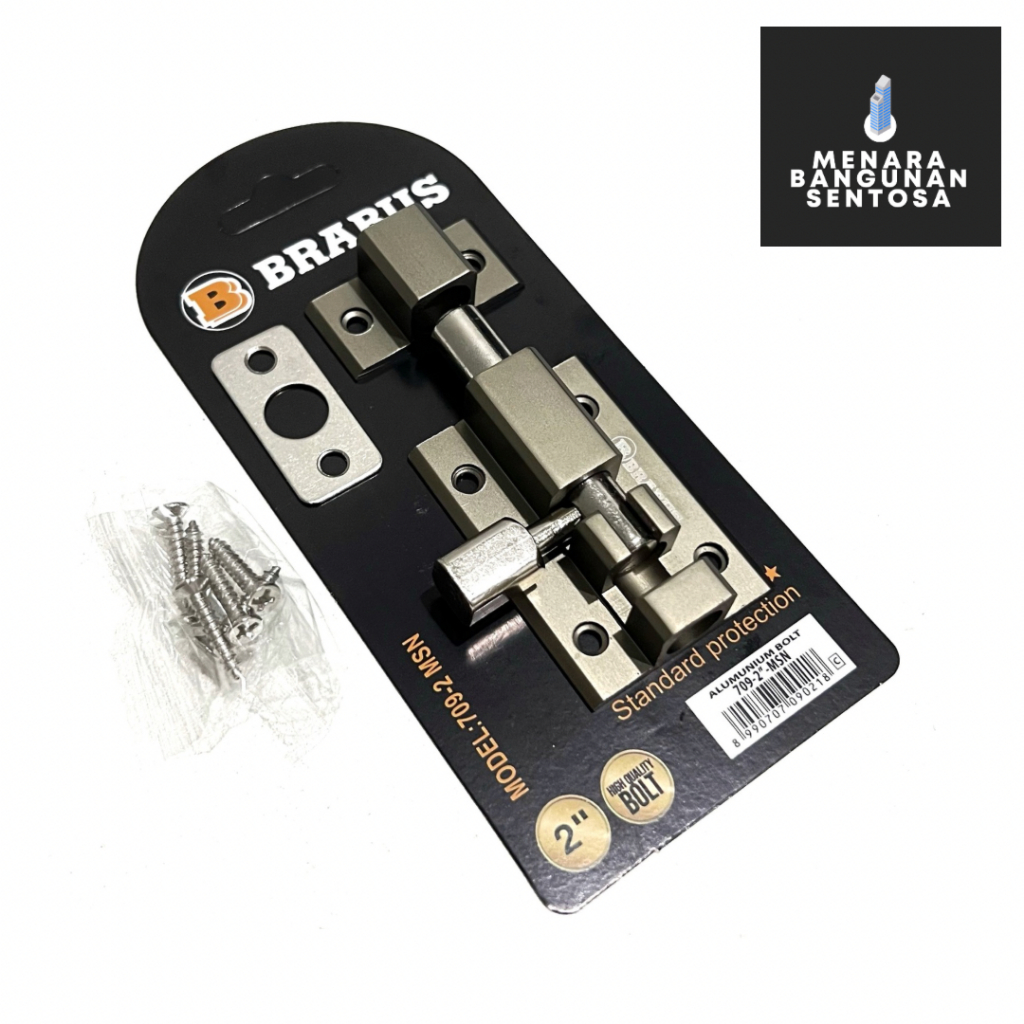 Jual Grendel Aluminium Brabus Jumbo 2" Inch - Gerendel Selot Kunci ...