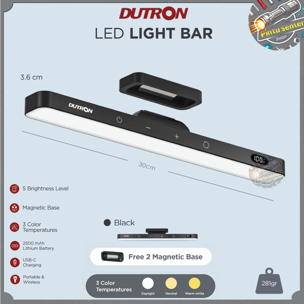 Jual DUTRON LED Light Bar Magnetic Portable Emergency darurat magic ...