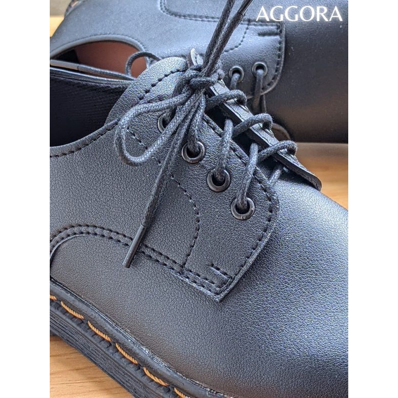 Jual AGGORA-sepatu oxford casual formal pria pantofel kerja kantor ...