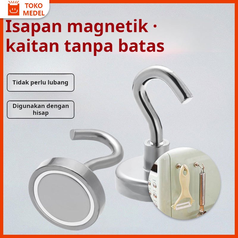 Jual Kait magnet kait kuat magnet penghisap magnet pot NdFeB magnet ...