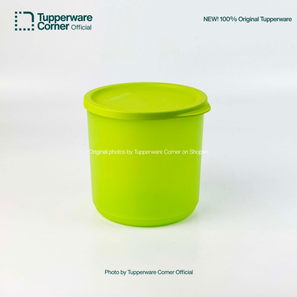 Jual TUPPERWARE SUMMER GO ROUND 1L HIJAU BARET | Shopee Indonesia