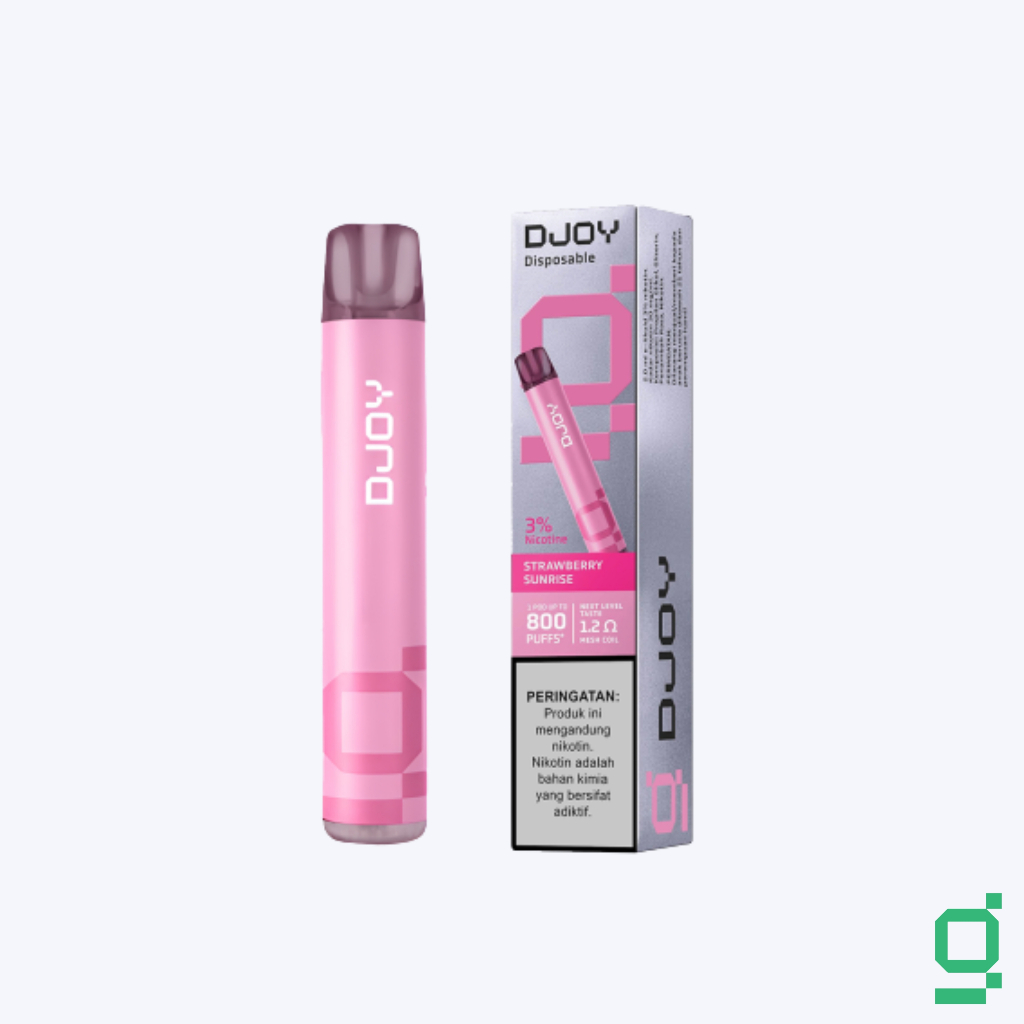 Jual DJOY - Disposable Rokok Elektrik - Strawberry Sunrise 2 ml ...