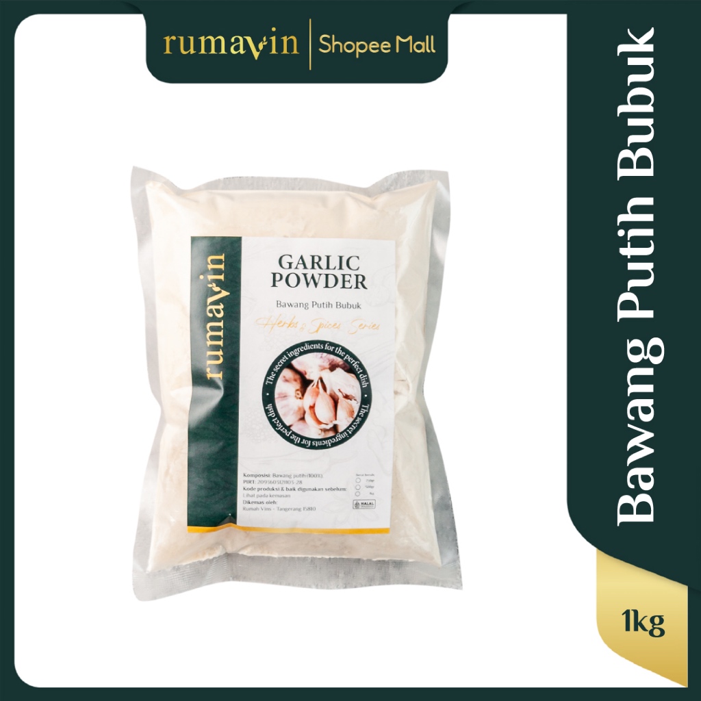 Jual Rumavin - Premium Rempah Garlic Powder / Bawang Putih Bubuk ...