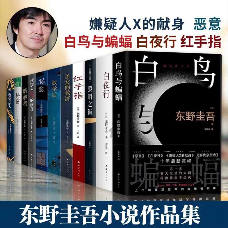 Jual [PusMan] Novel Misteri Karya Keigo Higashino dalam Bahasa Mandarin ...