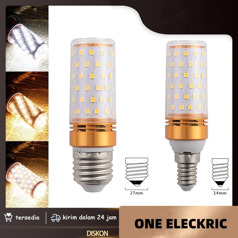 Jual READY STOK LAMPU CANDLE LED BOHLAM LAMPU HIAS E27 12W /16W 3 WARNA / LAMPU 3 WARNA | Shopee ...