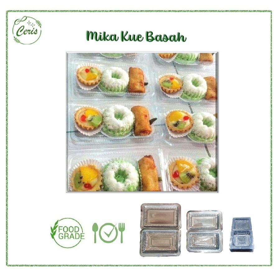 Jual Mika Bening Kue Basah, Mika Jajanan Pasar (per pack isi 100 lembar ...