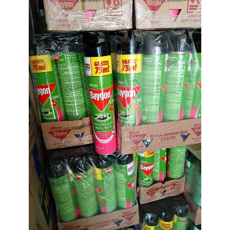 Jual baygon aerosol 600+75ml | Shopee Indonesia