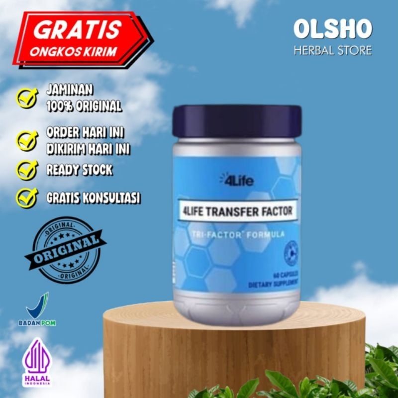 Jual Distributor Official 4Life Transfer Factor Tri Formula Isi 60 ...