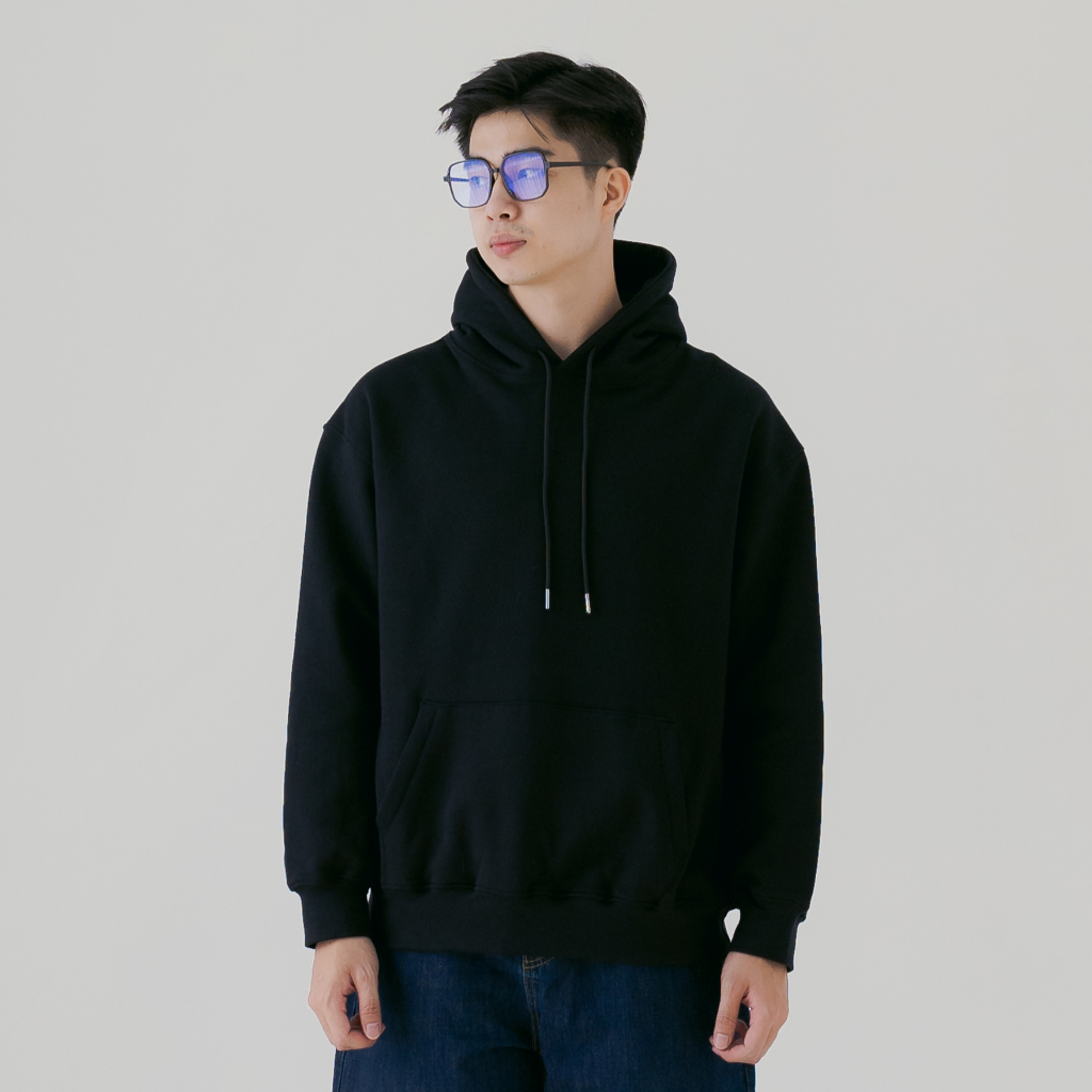 Jual Harven - Essentials Oversized Heavy Weight Sweater Hoodie 330 gsm ...