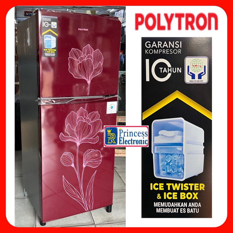 Jual POLYTRON Kulkas 2 Pintu PRB 200 R | Shopee Indonesia