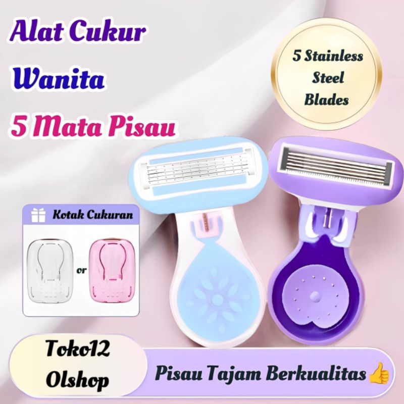 Jual Alat Cukur/Cukuran Jenggot/Cukuran Kumis/Gilimany 4&5&6 Mata Pisau ...