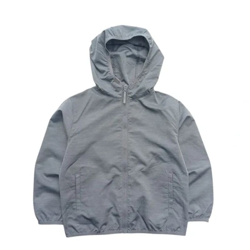 Jual UNIQLO kids running jacket pocketble parka size 110 fit 3 - 4 th ...