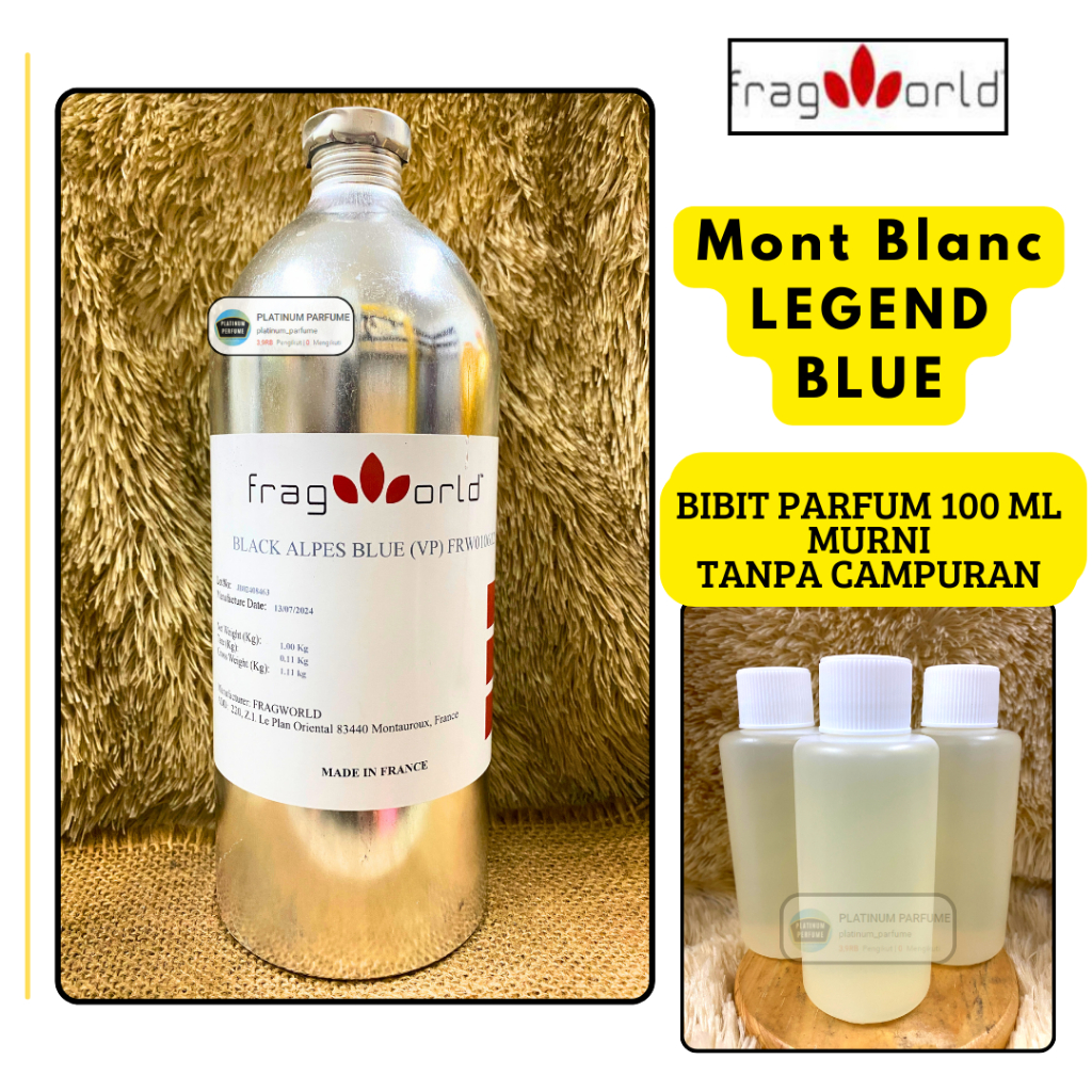 Jual Bibti Parfum MONTBLANC / MONT BLANC LEGEND BLUE Repack 100 ML ...