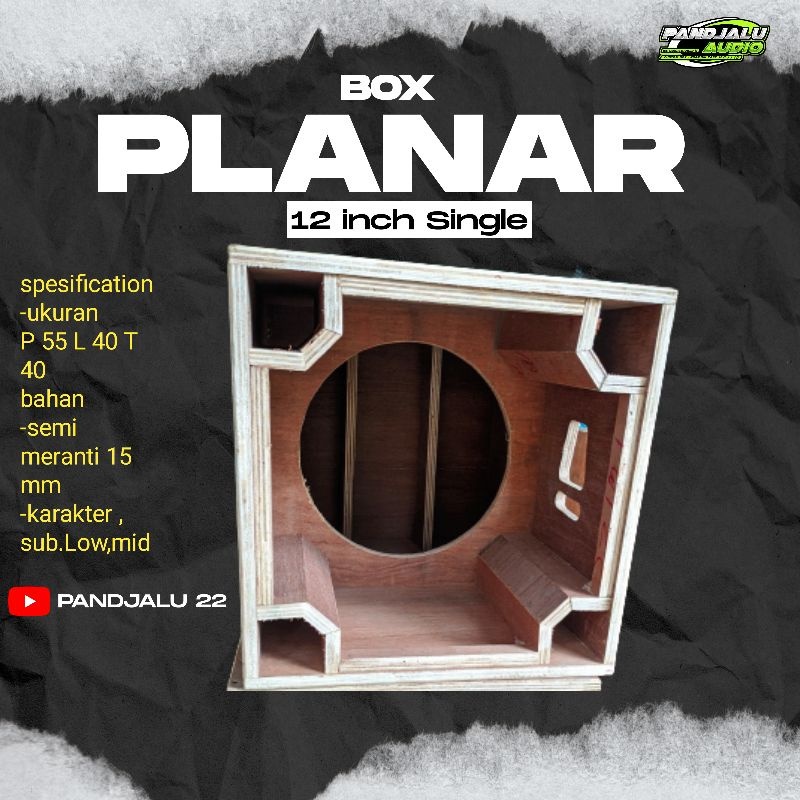 Jual Box Speaker Planar Brewog 12 inch SINGLE | Shopee Indonesia