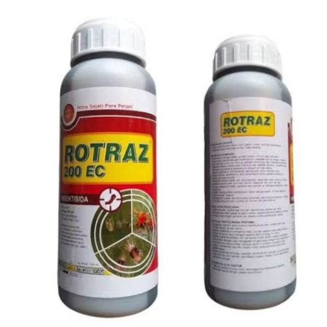 Jual Insektisida ROTRAZ (Amitraz) 200 EC 500 ml Pengendali Hama Tungau dan Kutu Kutuan | Shopee ...