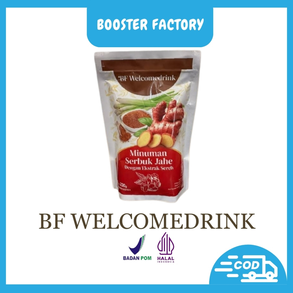 Jual BOOSTER FACTORY Welcome Drink Minuman Jahe Merah Gula Aren dan ...