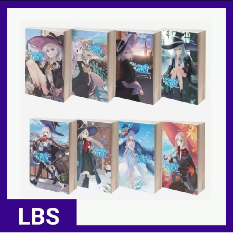 Jual Wandering Witch : The Journey Of Elaina LIGHT NOVEL VOL 1- 13 ( English) | Shopee Indonesia