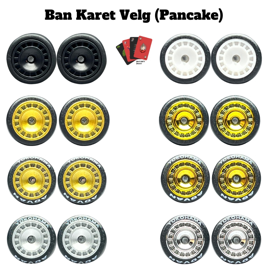 Jual Ban Karet Diecast Hot Wheels Velg Model (Pancake) | Shopee Indonesia