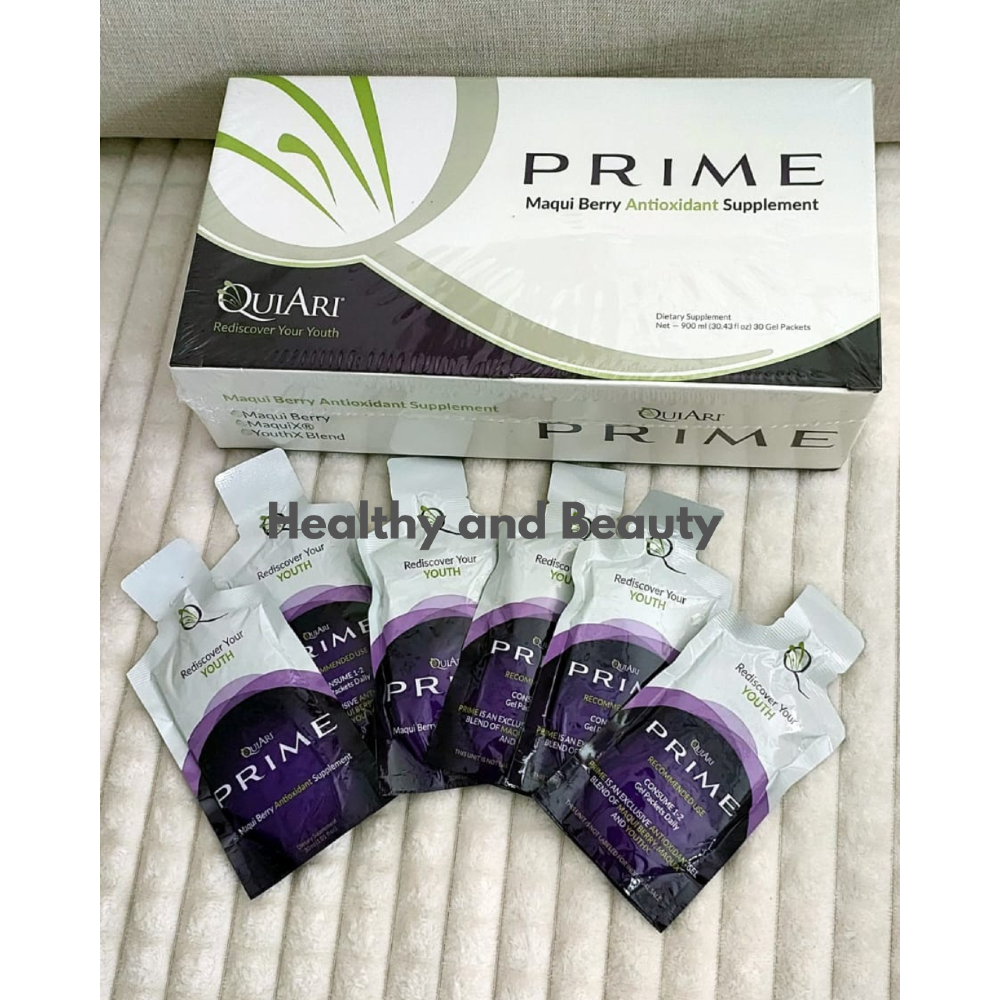 Jual PROMO LEBARAN QuiAri Prime Gel 1 Box ( 30 sachet ) | Shopee Indonesia