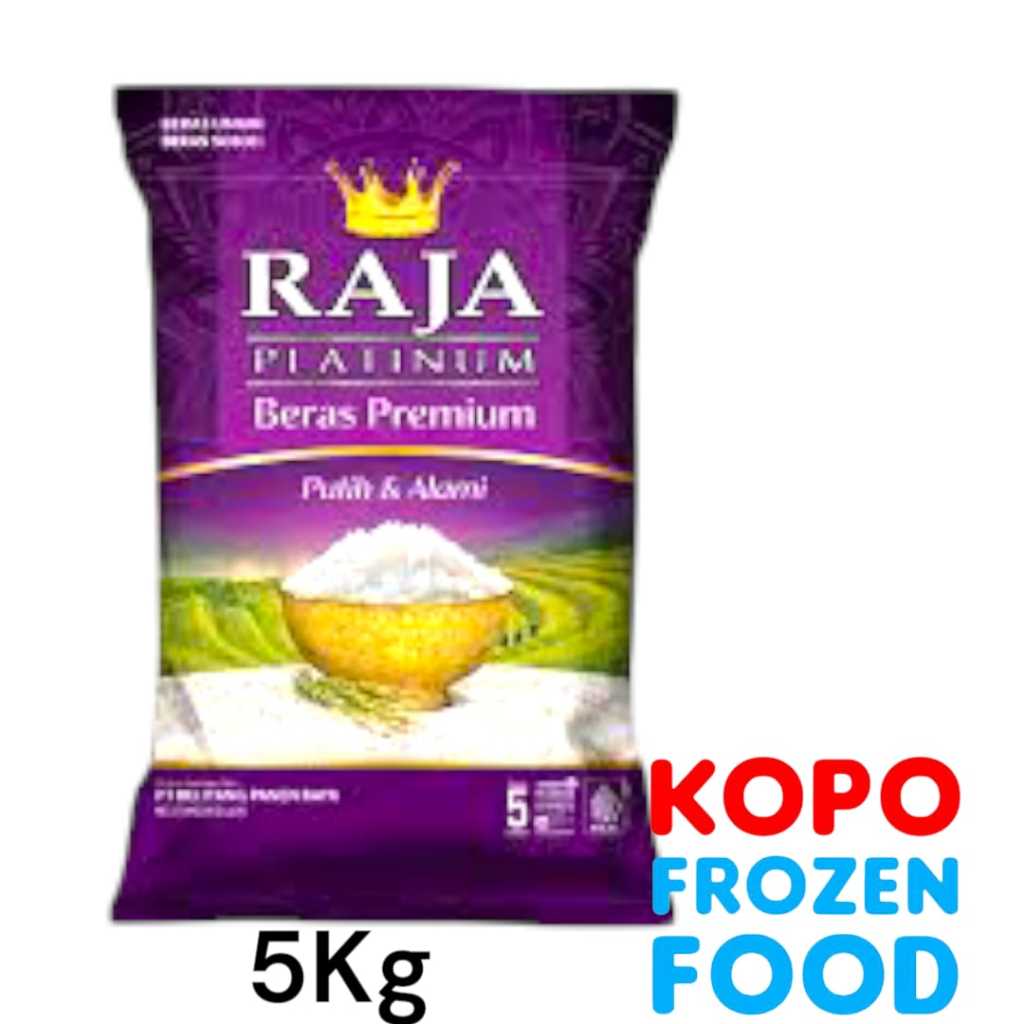 Jual Beras Raja Ultima 5kg, Beras Raja Platinum 5kg | Shopee Indonesia