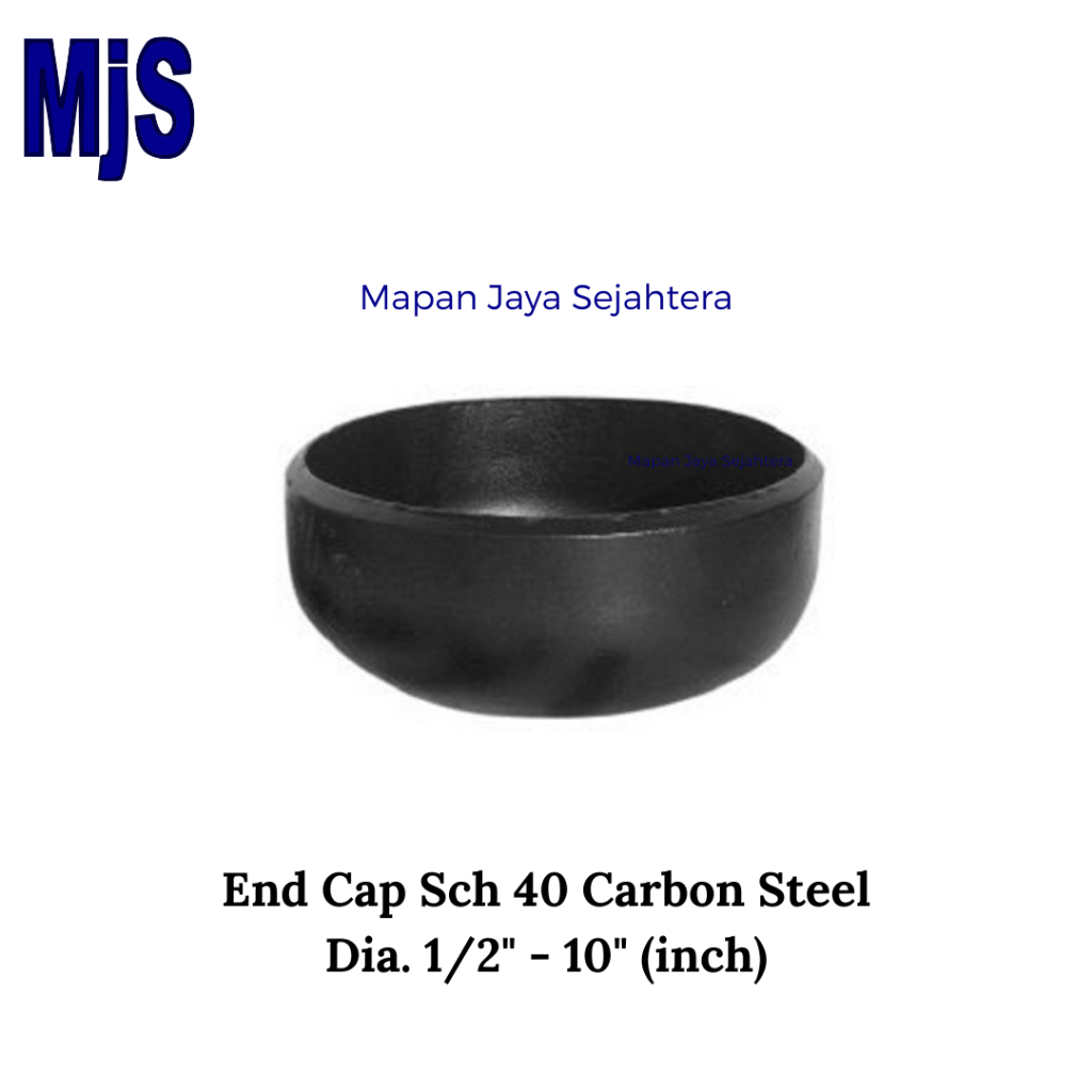 Jual End Cap Dia. 3/4" Sch 40 Carbon Steel / Dop Las Sch 40 - MJS ...