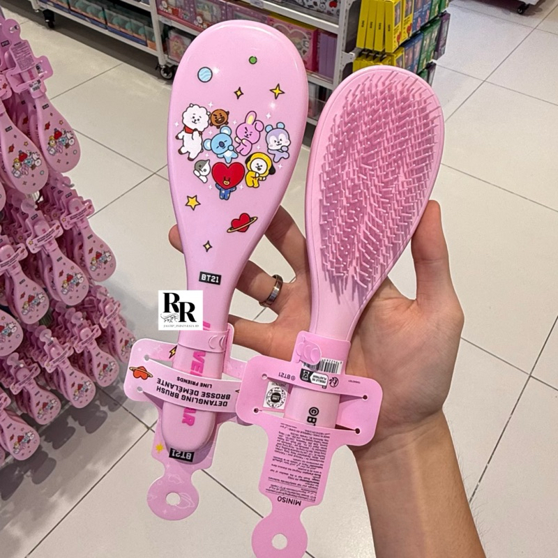 Jual Miniso x BT21 - Sisir Rambut / BT21 Collection Detangling Brush ...