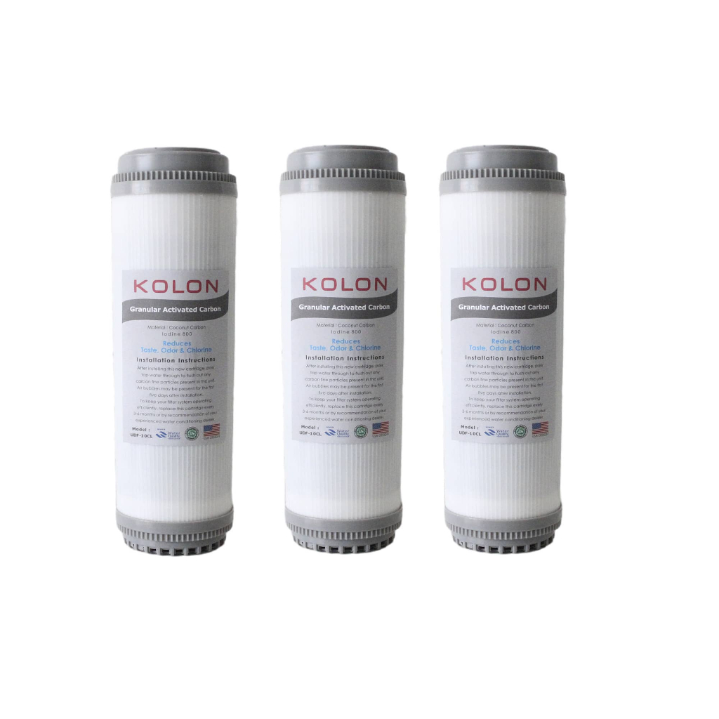 Jual GAC / Granular Activated Carbon 10" isi 3 pcs | Shopee Indonesia