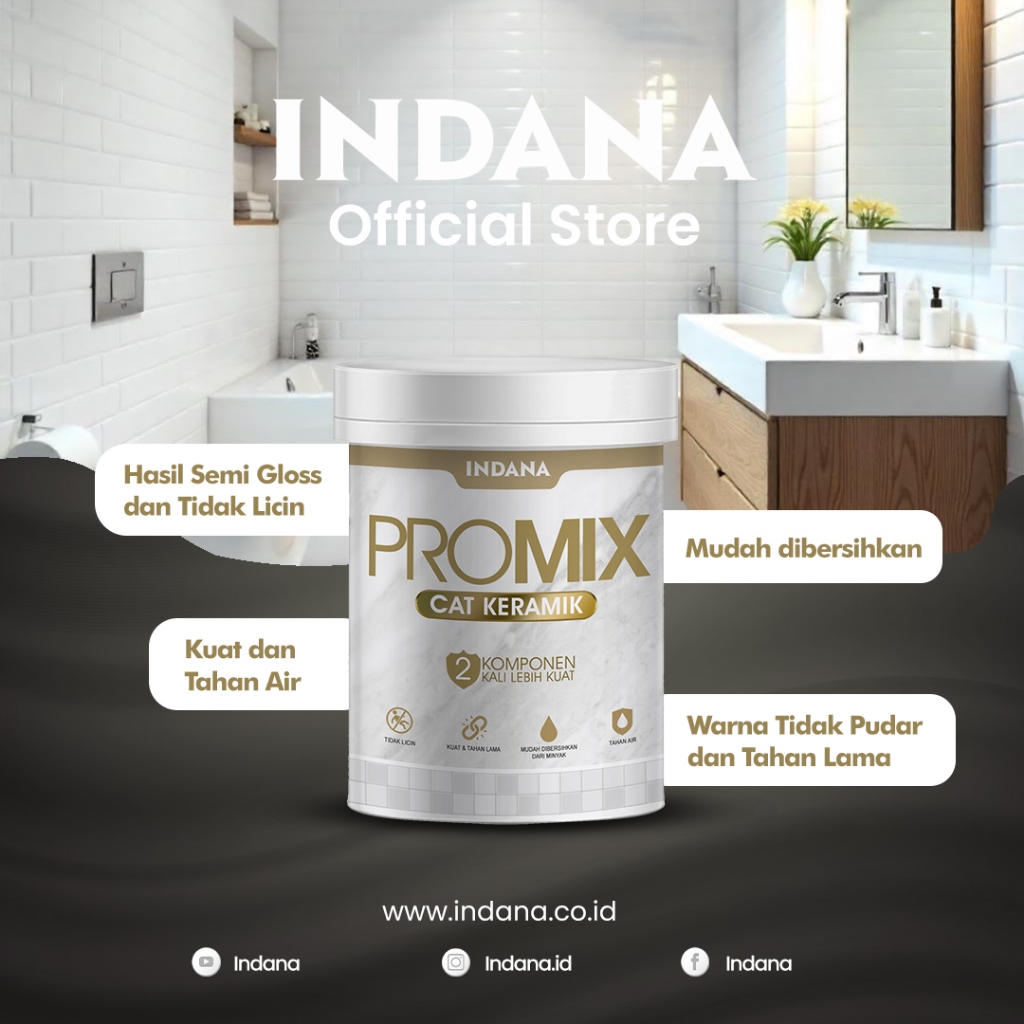 Jual Cat Keramik Promix 0,8 L | Shopee Indonesia