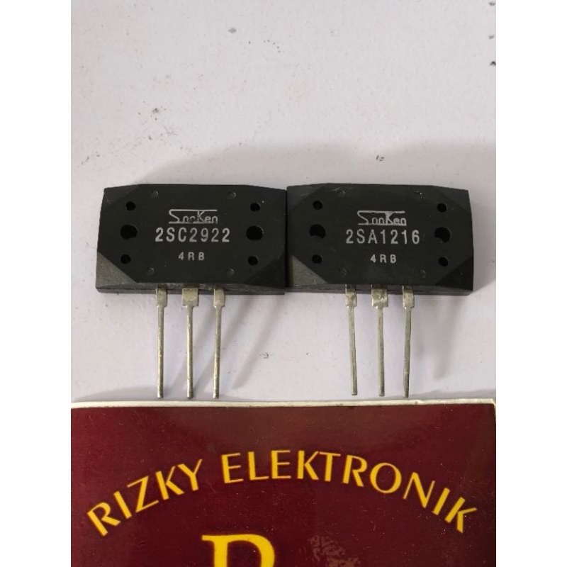 Jual Sanken 4rb 2sa1216/2sc2922 1 set | Shopee Indonesia