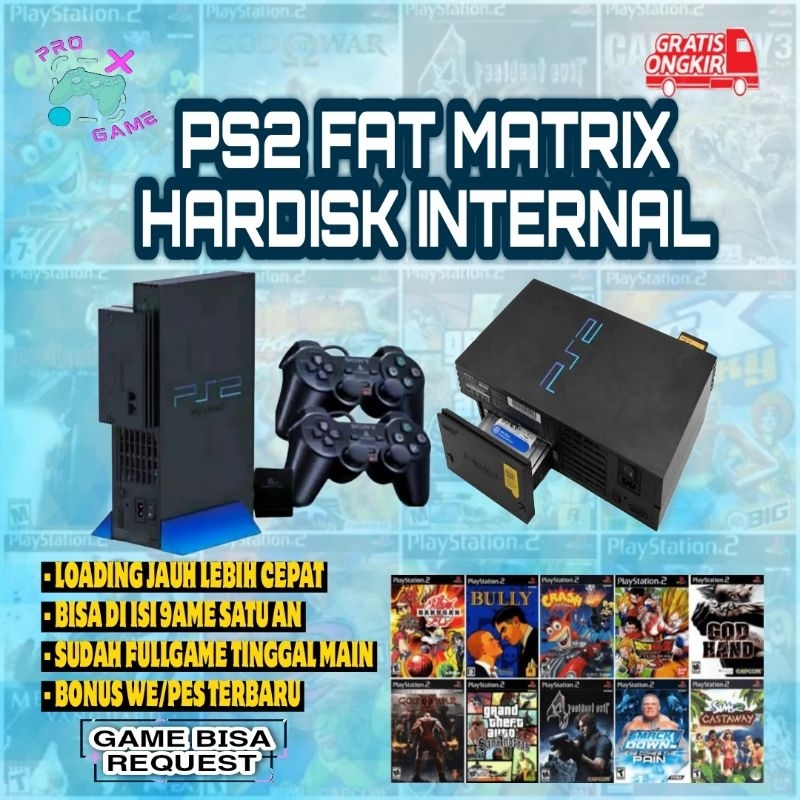 Jual (TERMURAH) PS2 FAT MATRIX HDD HARDISK DALEM/INTERNAL 160GB SERI ...
